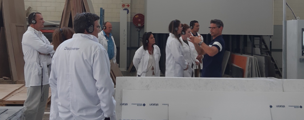 Infin8 Showroom Experience - Infin8 Surfacing